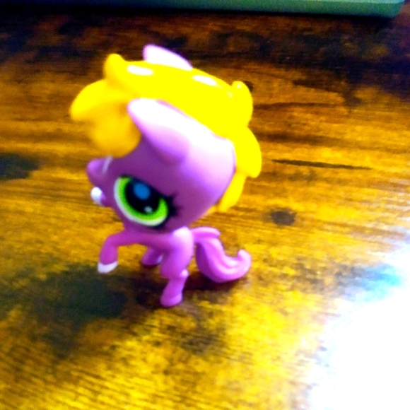 Littlest Pet Shop | Toys | Lps Littlest Pet Shop Purple Pony Toy Figure ...